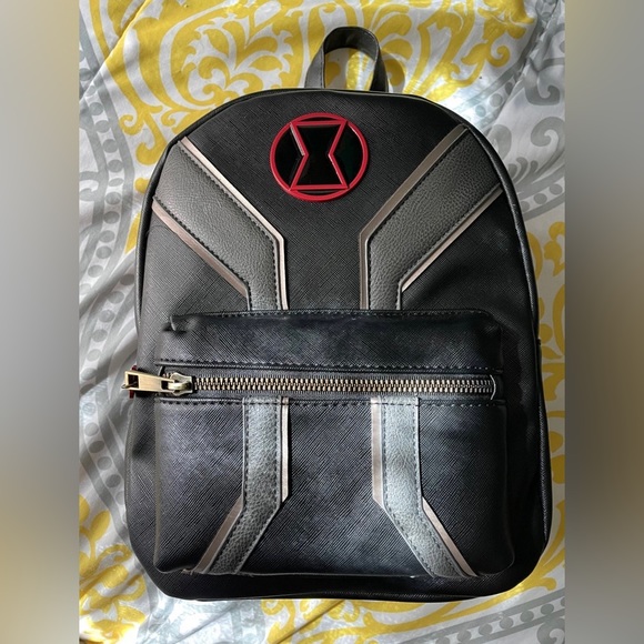 Bioworld | Bags | Bioworld Black Widow Mini Backpack | Poshmark